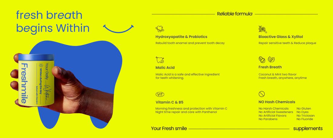 Freshmile Toothpaste Tablets Kit